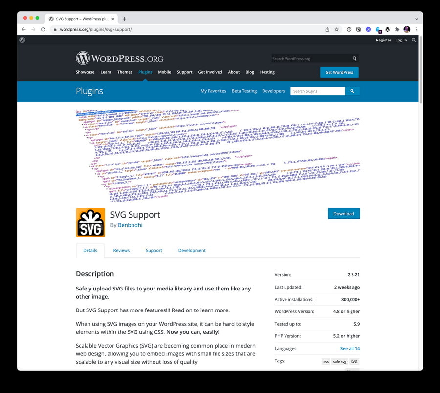 Kako dodati slikovne datoteke SVG v WordPress